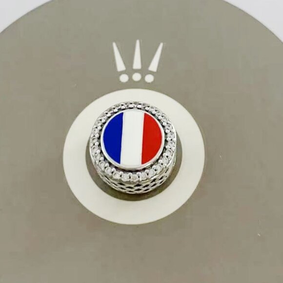 Pandora | Jewelry | Pandora France Flag Exclusive Charm Bead | Poshmark